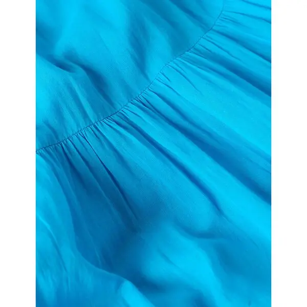Whistles V-neck Sleeveless Cotton Maxi Dress