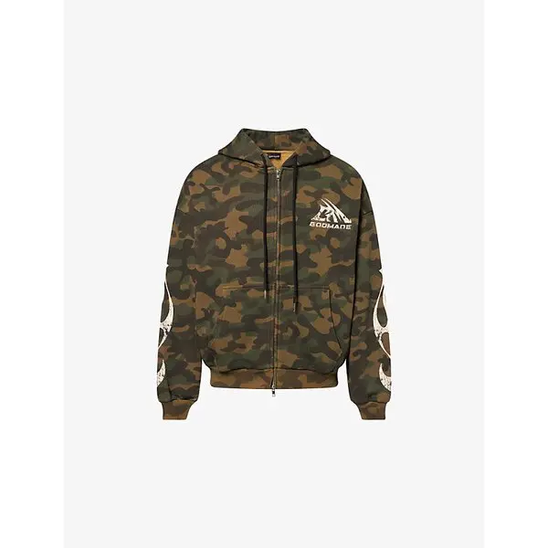 GODMADE Military Cotton Hoodie - Camo