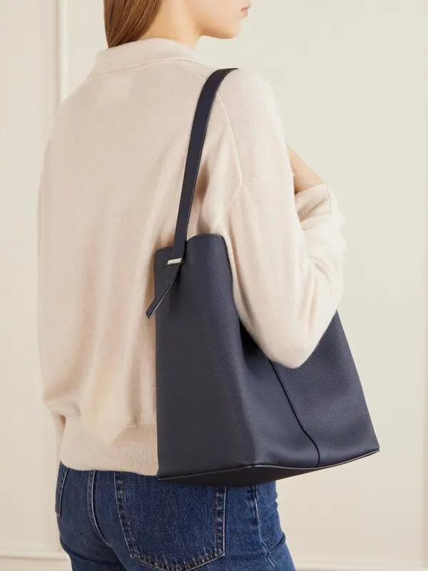 METIER Tilt 22 Textured-leather Shoulder Bag