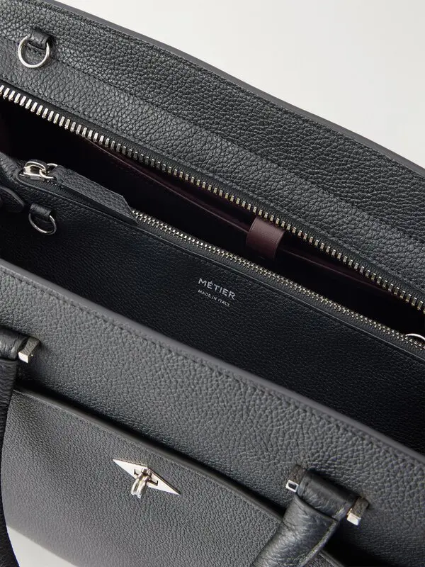 METIER Private Eye Textured-leather Shoulder Bag