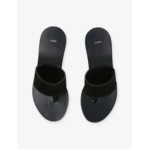 JUDE Snug Suede Wedge Sandals