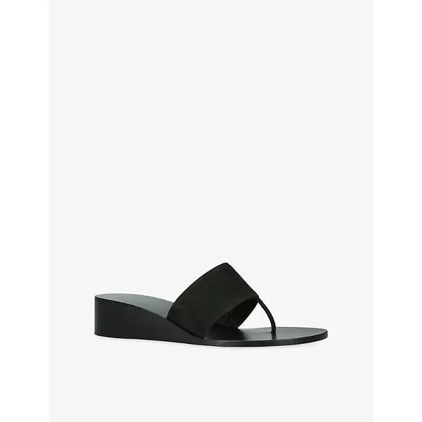 JUDE Snug Suede Wedge Sandals