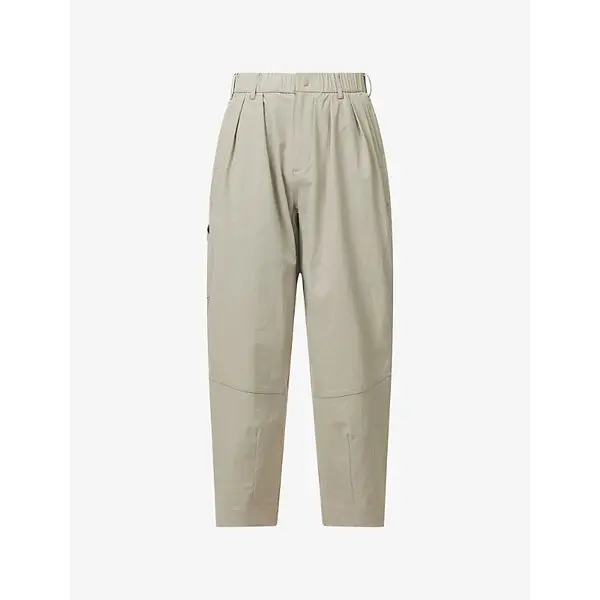 MANORS Greenskeepers Tapered-leg Stretch-woven Trousers - Dune