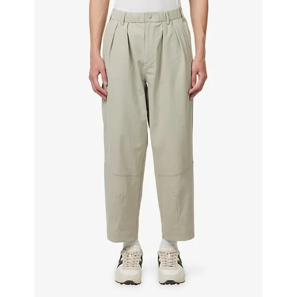MANORS Greenskeepers Tapered-leg Stretch-woven Trousers - Dune