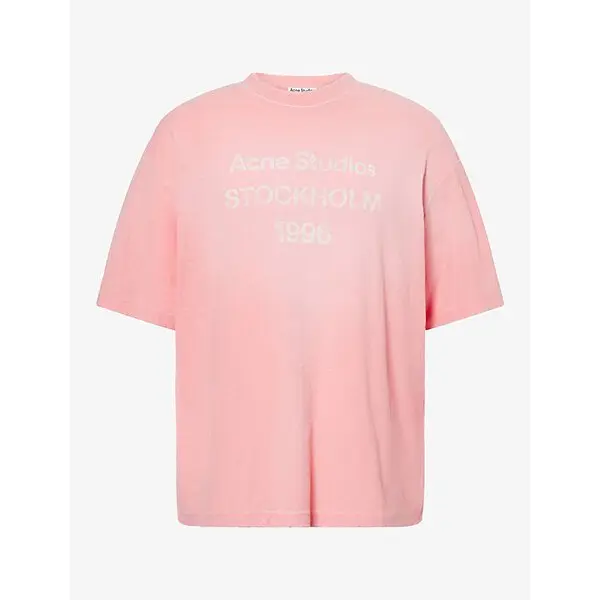 Acne Studios Logo-print 1996 Cotton-blend T-shirt