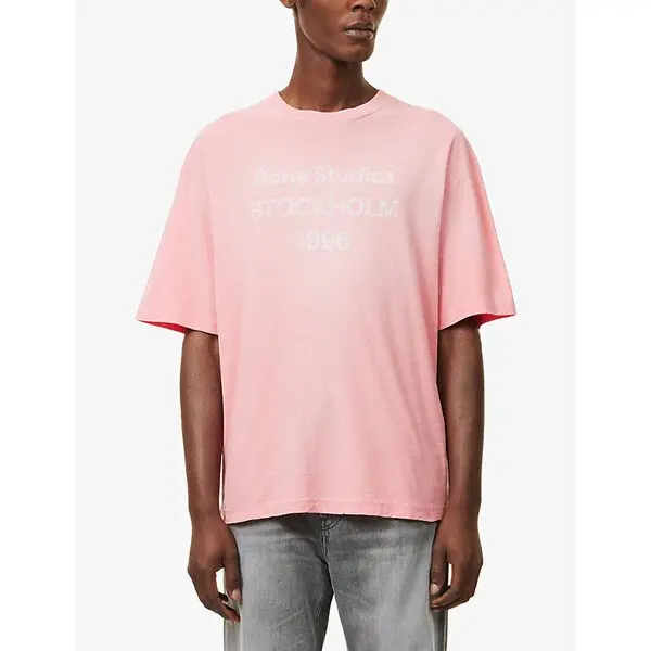 Acne Studios Logo-print 1996 Cotton-blend T-shirt