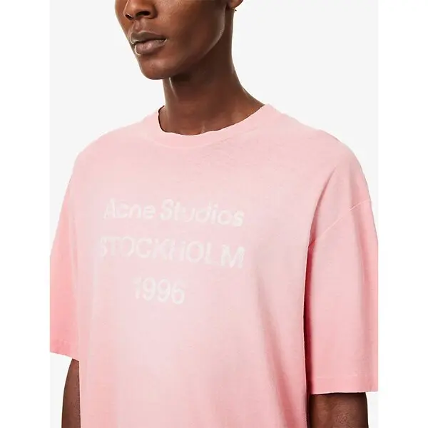 Acne Studios Logo-print 1996 Cotton-blend T-shirt