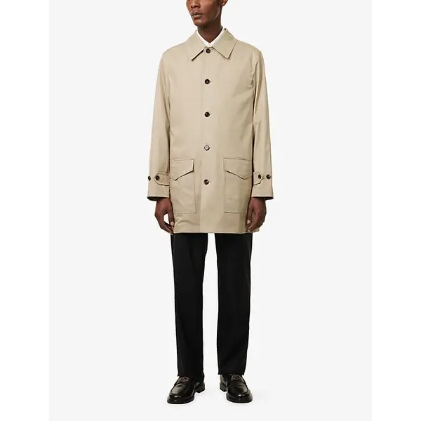 Burberry Longline Cotton Trench Coat