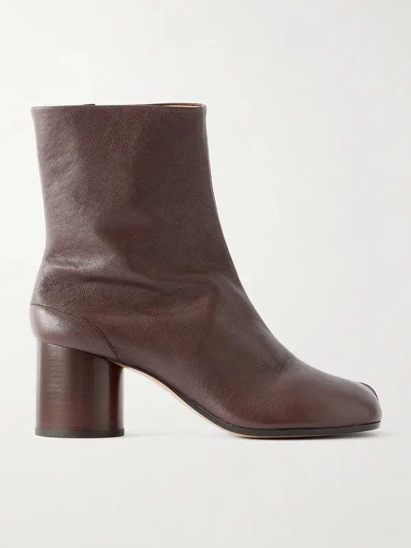 MAISON MARGIELA Tabi Leather Ankle Boots