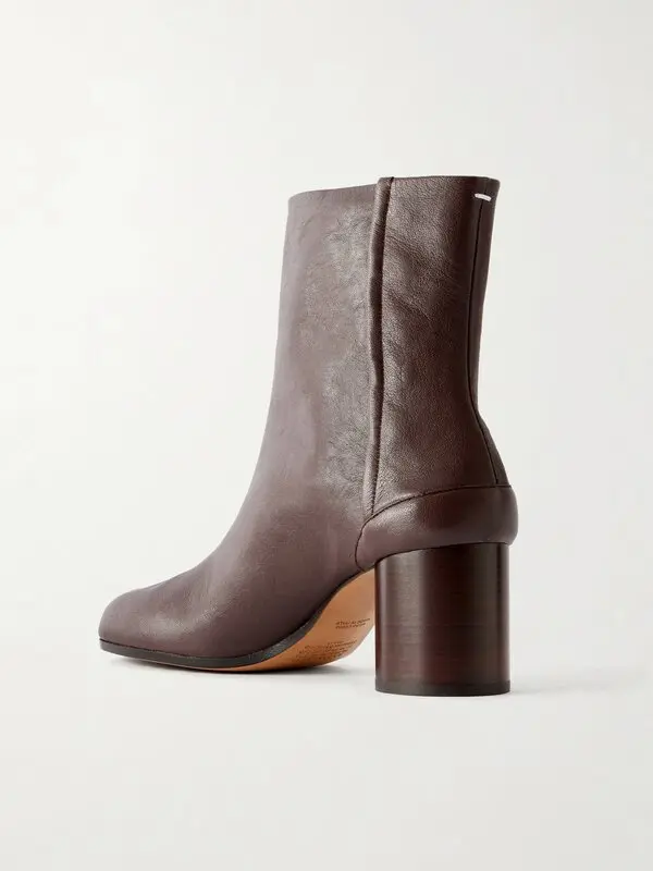 MAISON MARGIELA Tabi Leather Ankle Boots