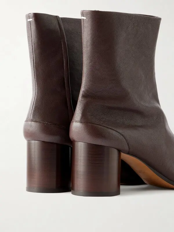 MAISON MARGIELA Tabi Leather Ankle Boots