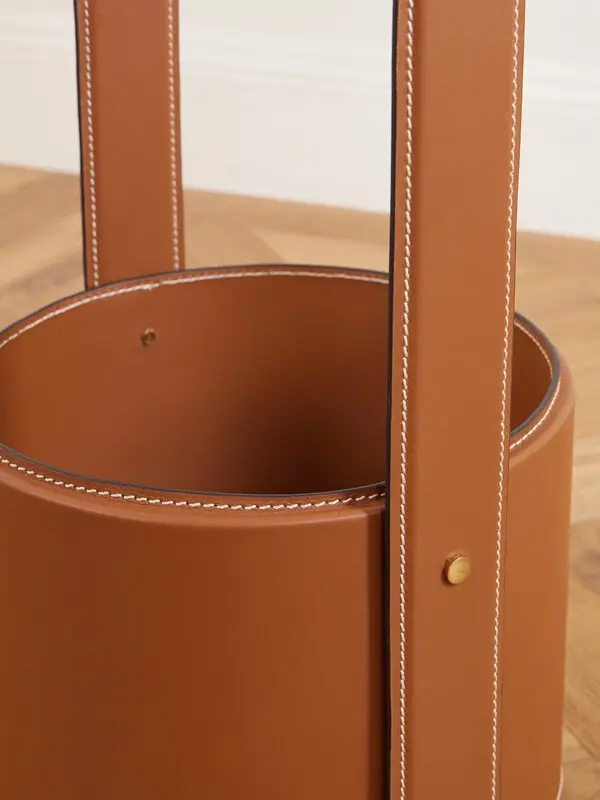 Ralph Lauren Brennan Leather Umbrella Stand