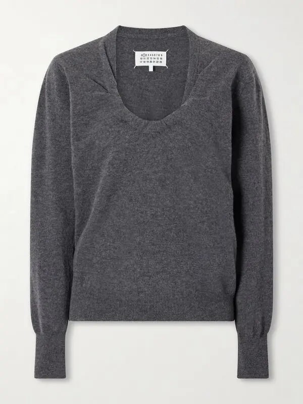 MAISON MARGIELA Twist Virgin Wool Sweatshirt