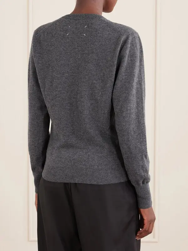 MAISON MARGIELA Twist Virgin Wool Sweatshirt