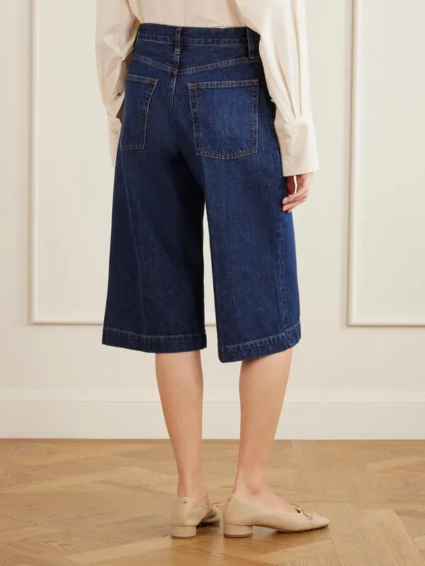 FRAME The Culotte Knee-length Shorts