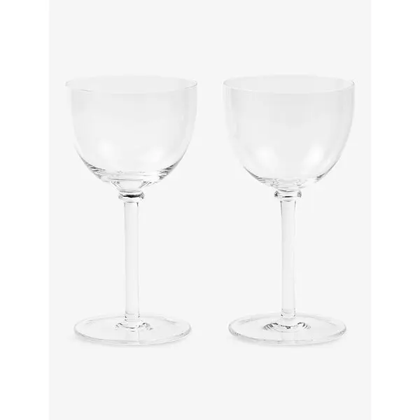 SERVICE PROJECTS Walter 05 Crystal Glass Martini Glasses Set Of Two
