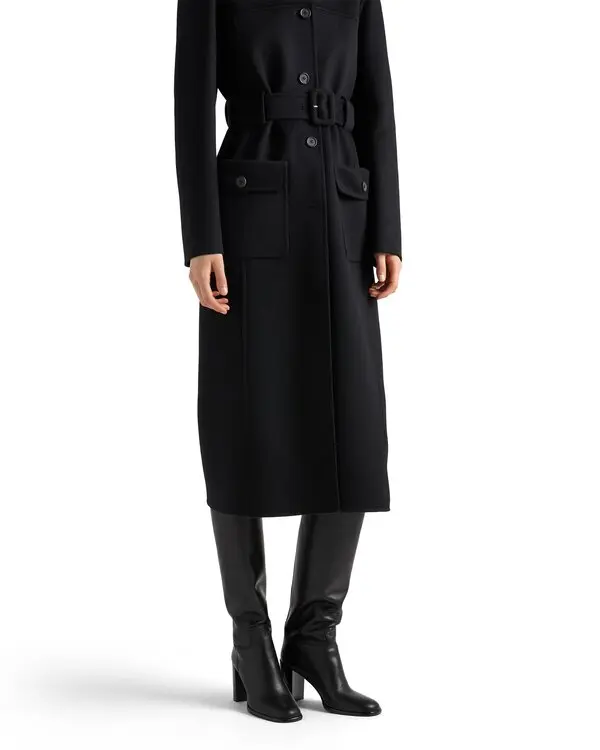 Prada Leather Knee High Boots