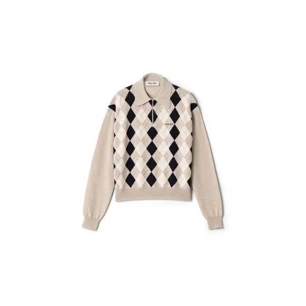 Miu Miu Cashmere Polo Sweater