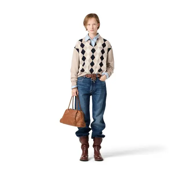 Miu Miu Cashmere Polo Sweater