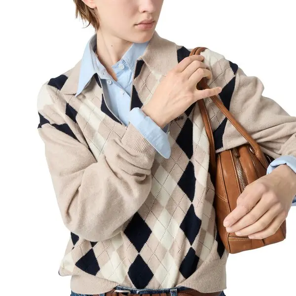 Miu Miu Cashmere Polo Sweater