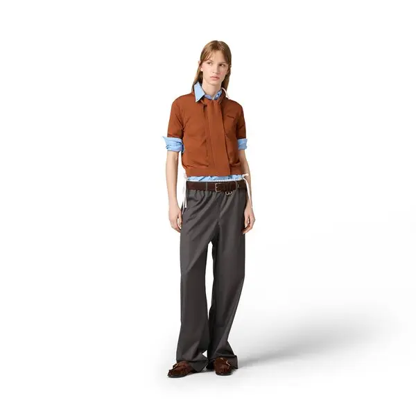 Miu Miu Stretch Wool Pants