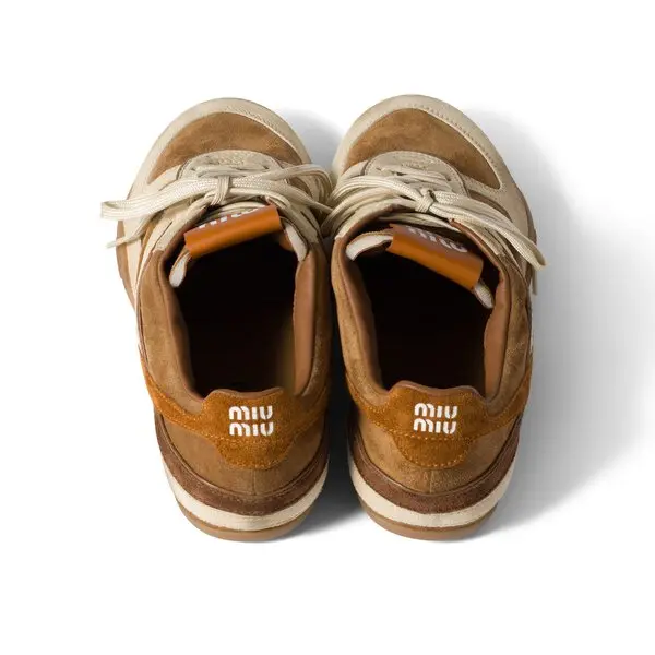 Miu Miu Gymnasium Suede Sneakers
