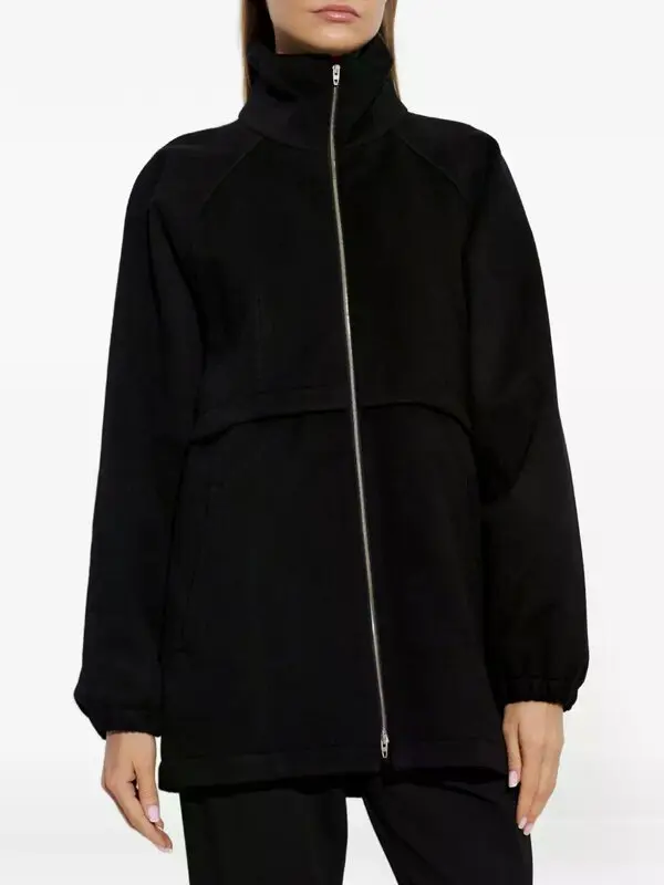JIL SANDER Stand-up Collar Wool Jacket