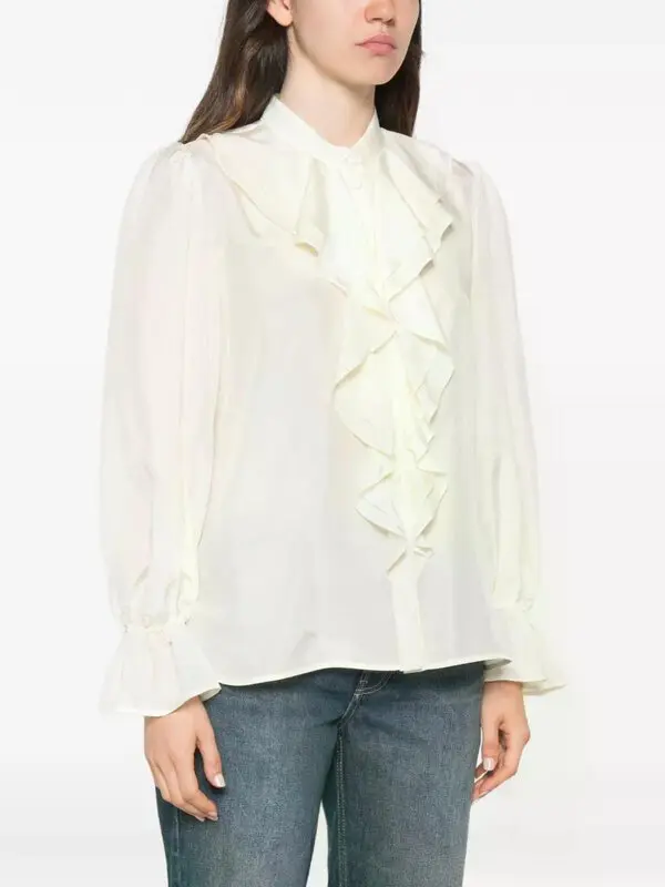 Marella Buttoned Ruffled Shirt
