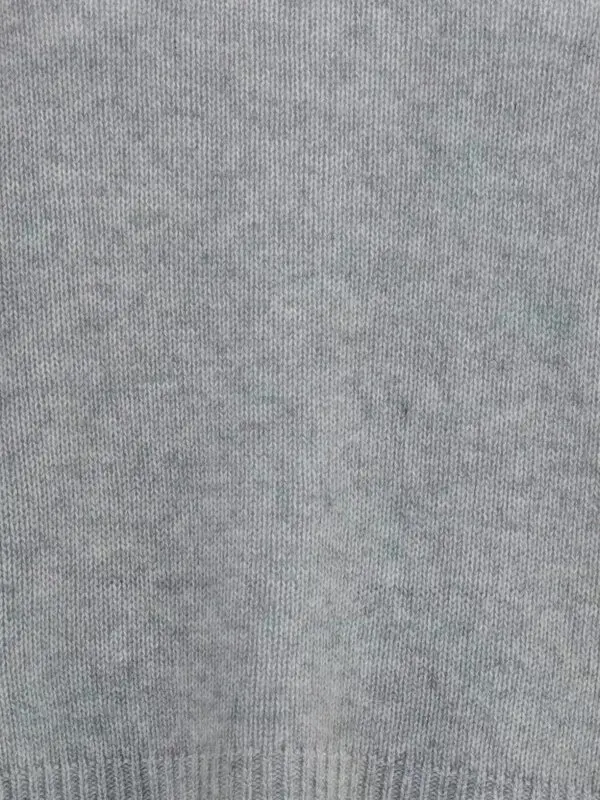 Fabiana Filippi Crew Neck Mélange Sweater - Grey