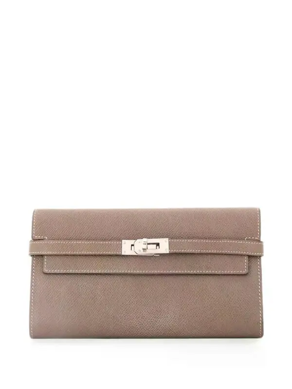 Hermès Kelly Wallet Epsom Long Small Wallets