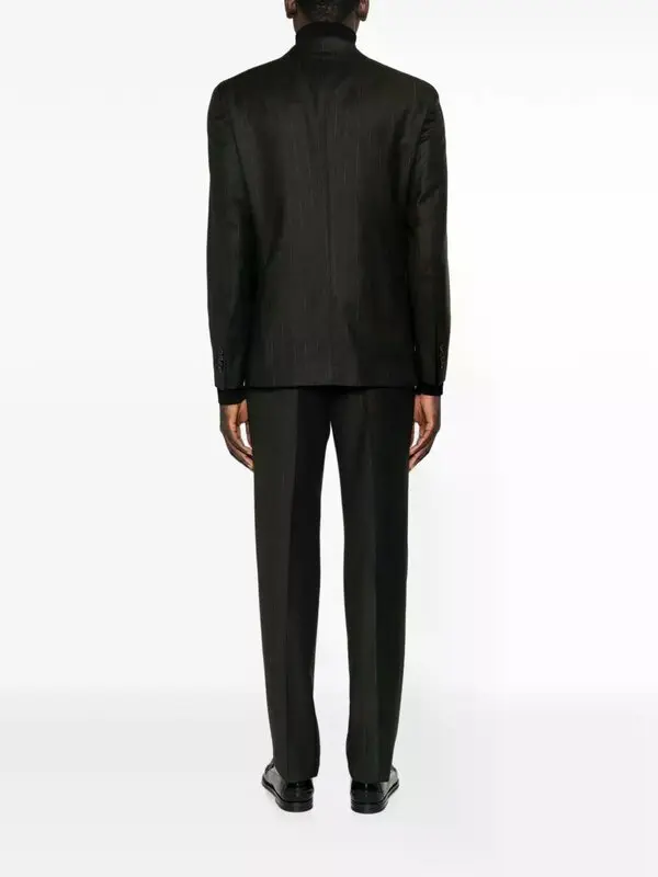 Tagliatore Stripe-pattern Double-breasted Suit