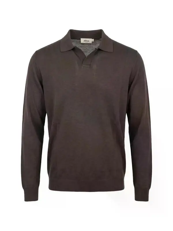 Altea Long-sleeve Polo Sweater