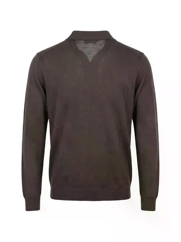 Altea Long-sleeve Polo Sweater