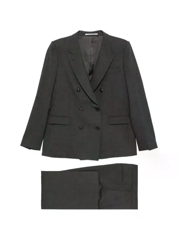 Tagliatore Double-breasted Peak-lapels Suit