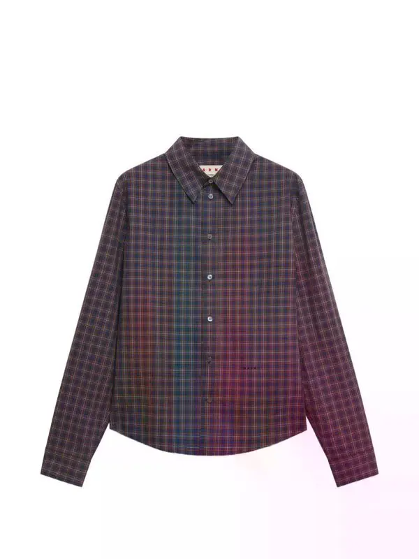 Marni Checked Cotton Shirt