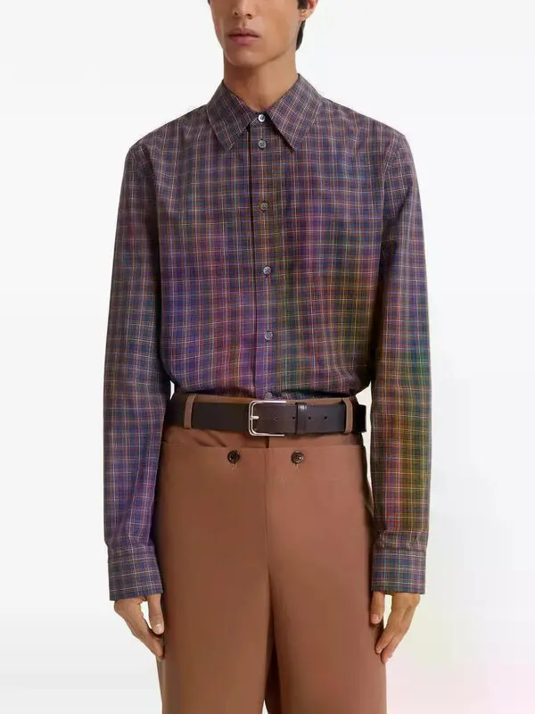 Marni Checked Cotton Shirt