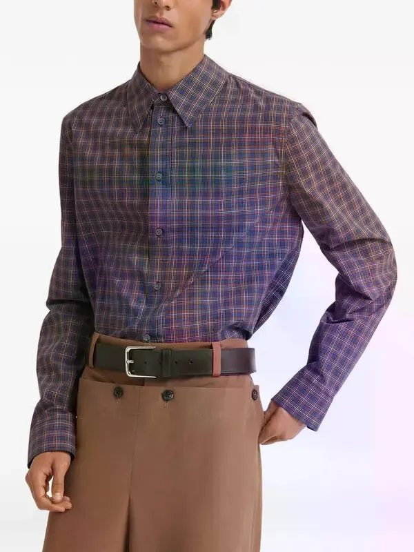 Marni Checked Cotton Shirt