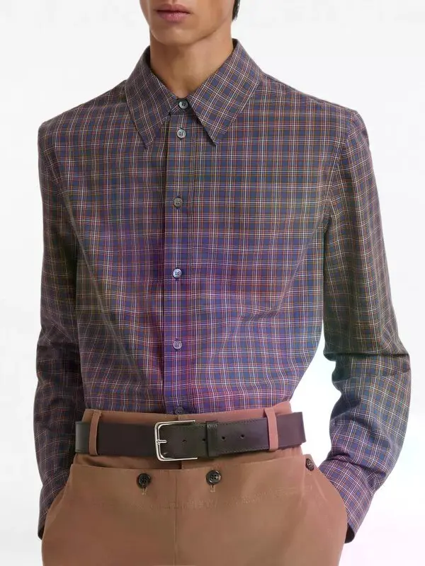 Marni Checked Cotton Shirt