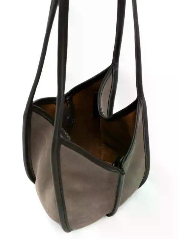 Hereu Cabus Suede Shoulder Bag