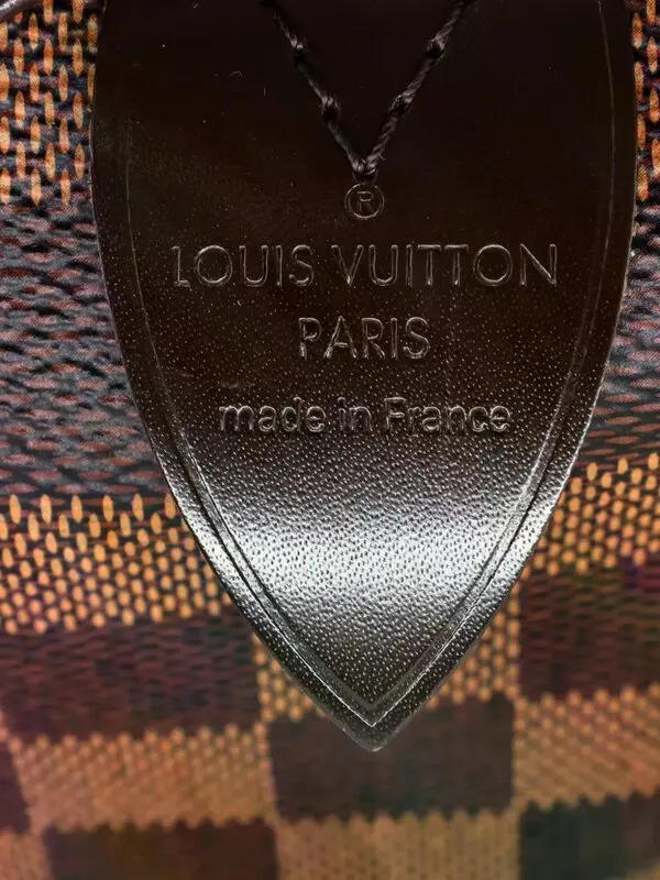 LOUIS VUITTON Speedy 30 Damier Satchel Handbag - Brown