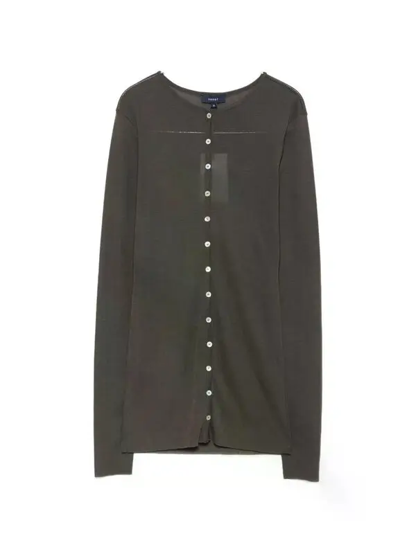 Soeur Luisa Button-fastening Cardigan - Grey