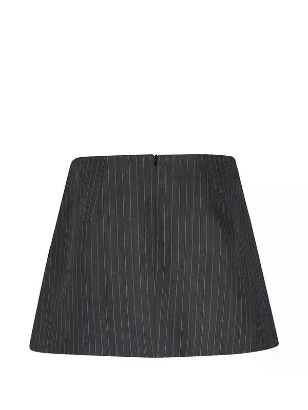 IRO PARIS Pinstripe-pattern Pleated Mini Skirt