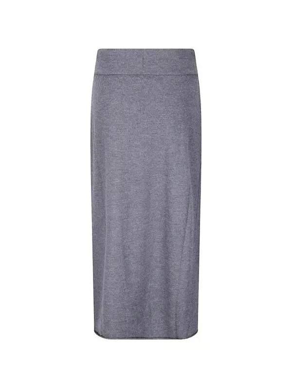 Labo.art Stretch-wool Midi Skirt