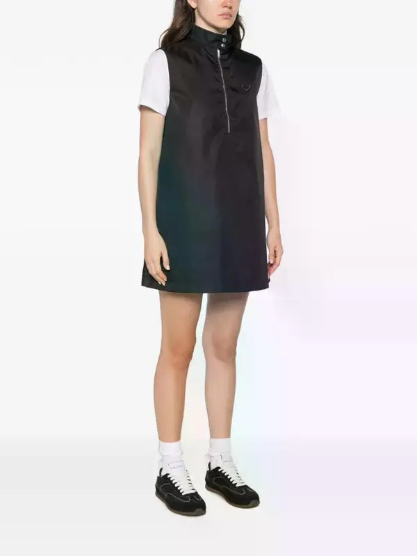 Prada A-line Sleeveless Mini Dress