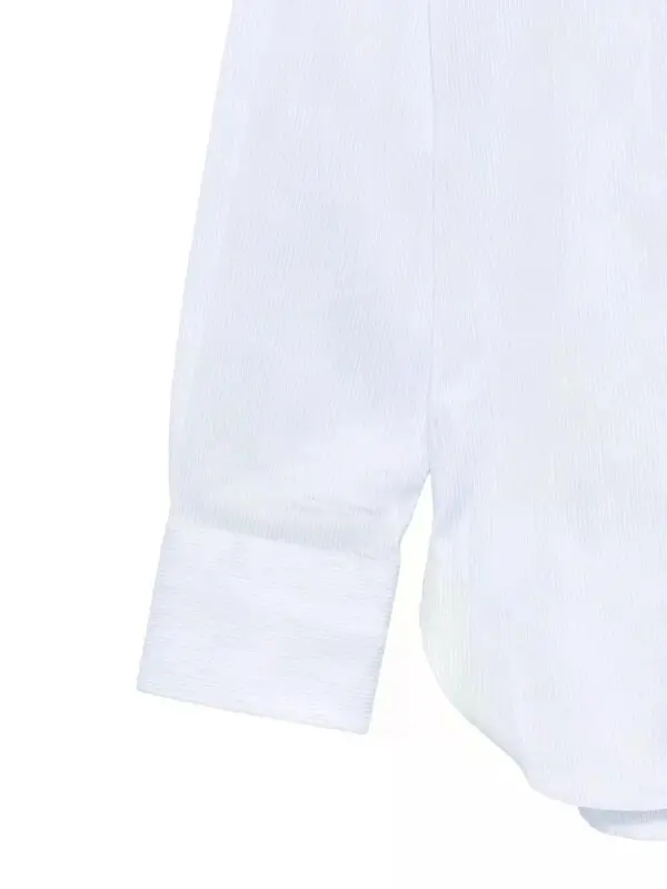 Zegna Micro-stripe Long-sleeve Shirt
