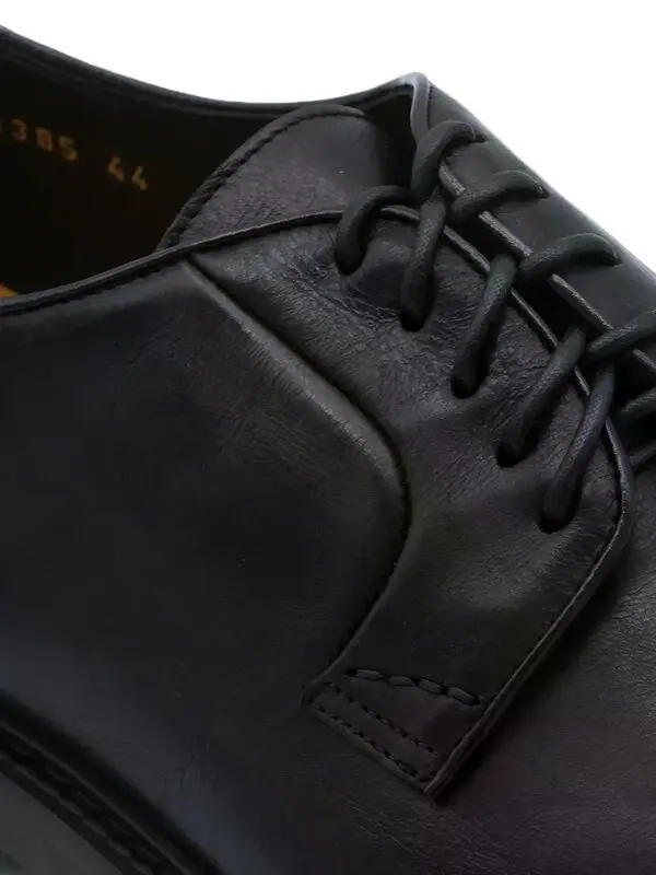 DOUCAL'S Leather Lace-up Derby Shoes