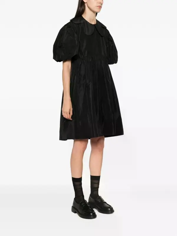 Simone Rocha Puff Sleeve Petal Collar Dress