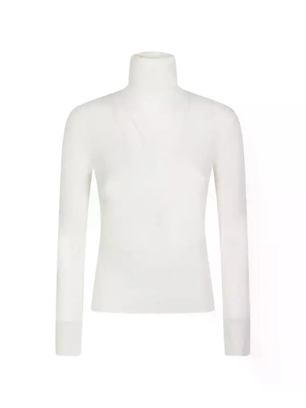 P.a.r.o.s.h Ribbed-knit Roll-neck Sweater - Neutrals
