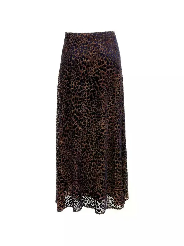 IRIE' Leopard-print Maxi Skirt