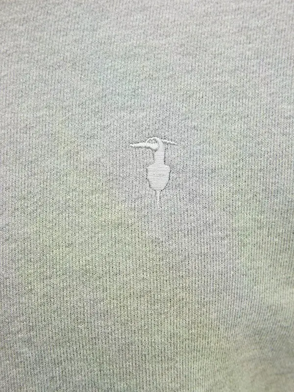 TRUSSARDI Logo-embroidered Zip-up Hoodie